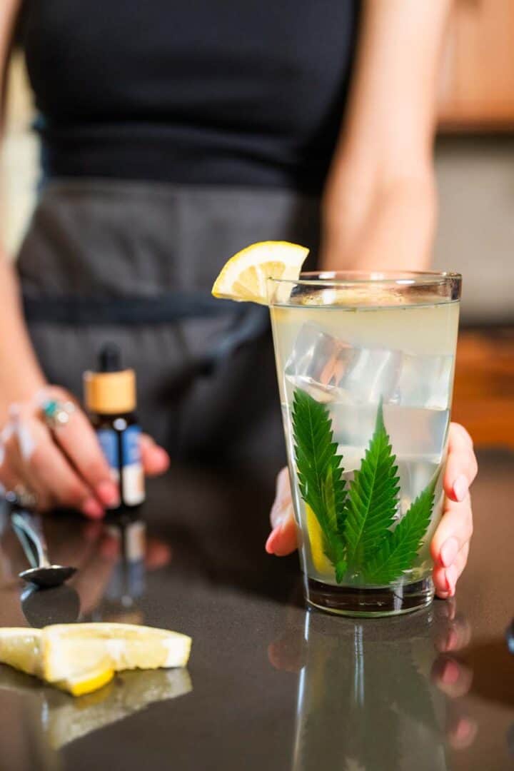 An Easy Calming Drink Recipe With CBD; Homemade Lemonade - Jane and Mary
